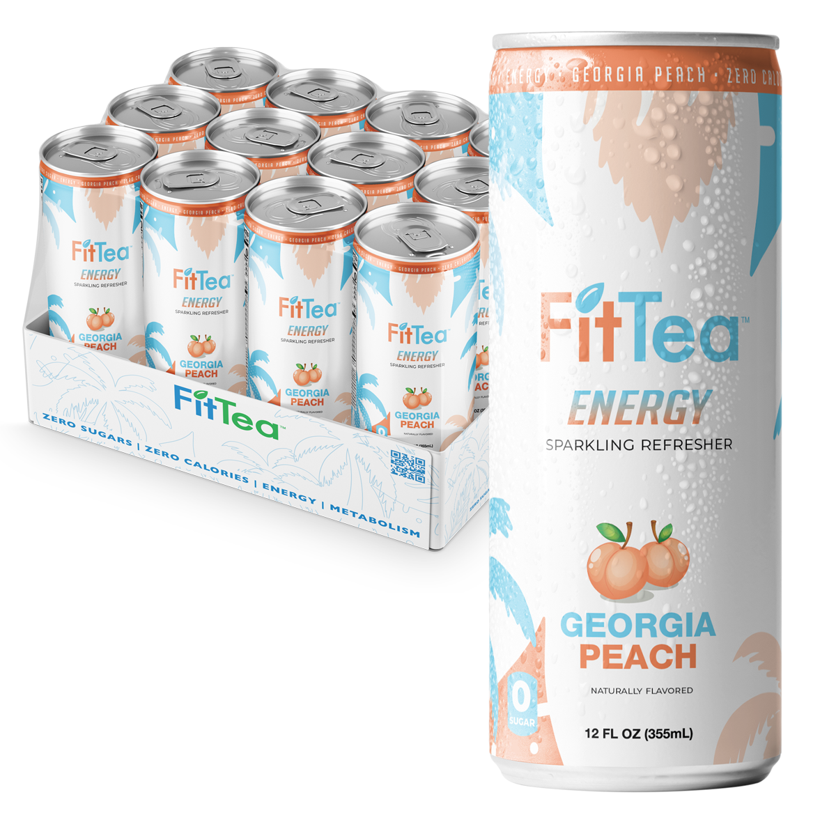 Georgia Peach | FitTea Energy | 12-Pack – Fit Tea