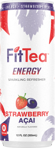 Strawberry Acai | FitTea Energy | 12-Pack – Fit Tea