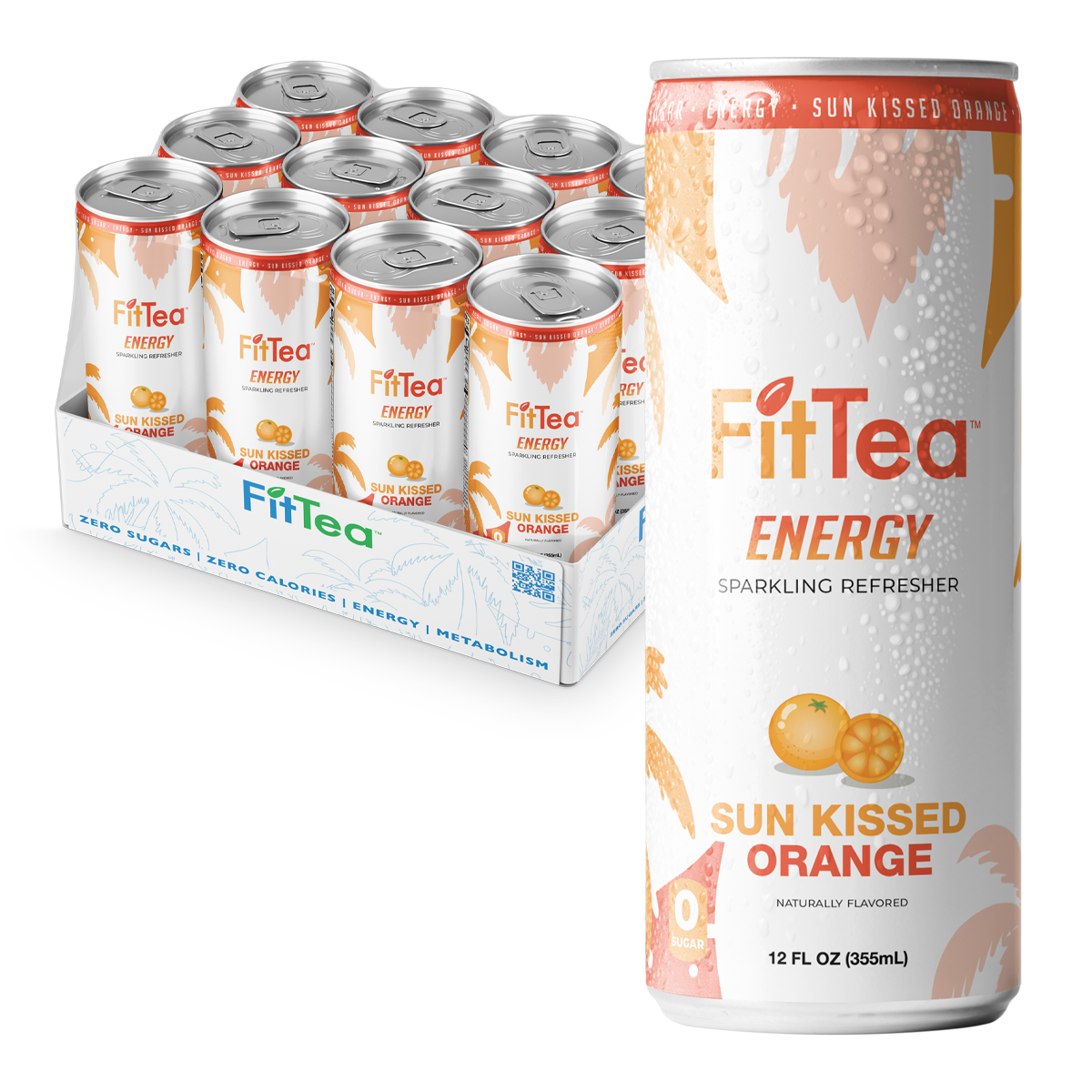 Sun Kissed Orange | FitTea Energy | 12-Pack – Fit Tea